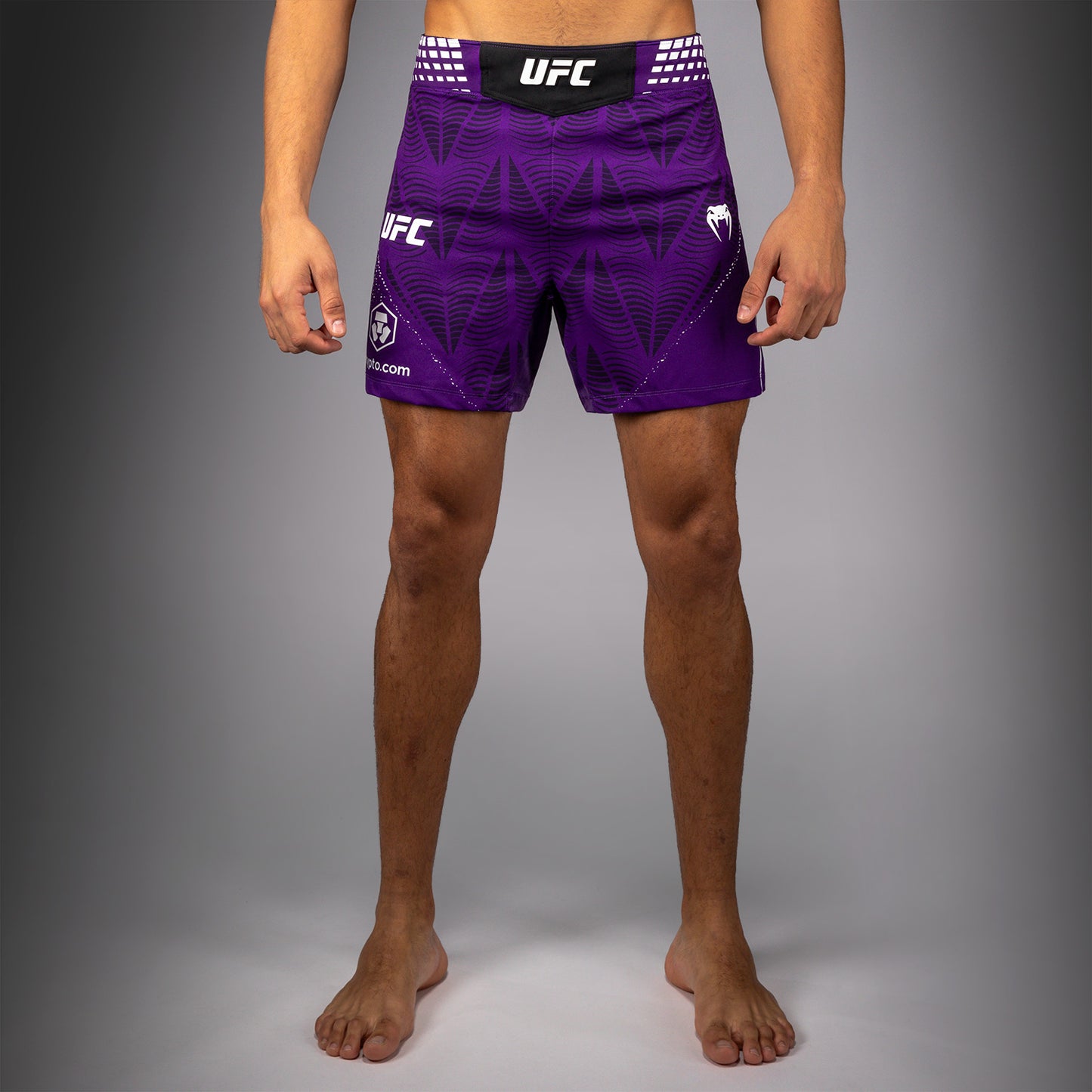 Men's UFC Zenith by Venum Purple Authentic Fight Night Short Fit Fight ...
