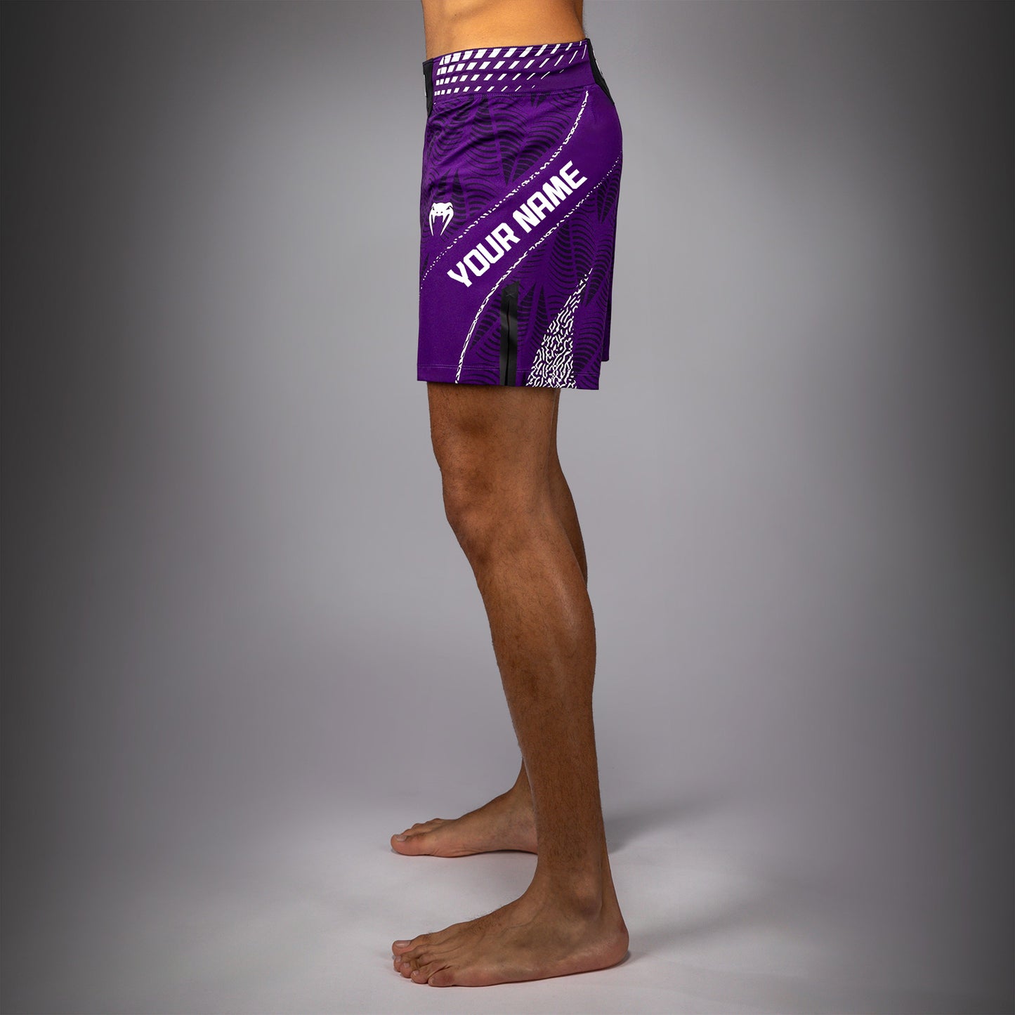 Men's UFC Zenith by Venum Purple Authentic Fight Night Short Fit Fight ...