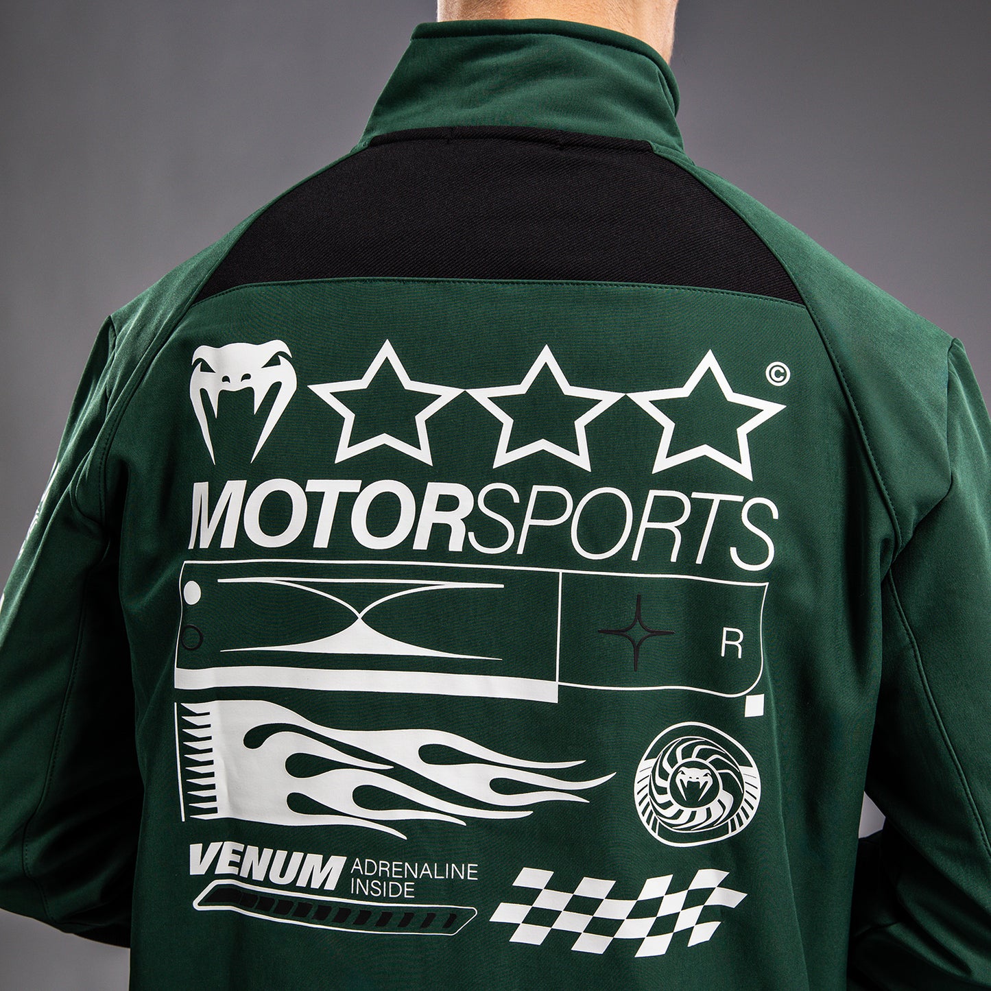 Venum Motorsport Softshell Jacket - Deep Forest