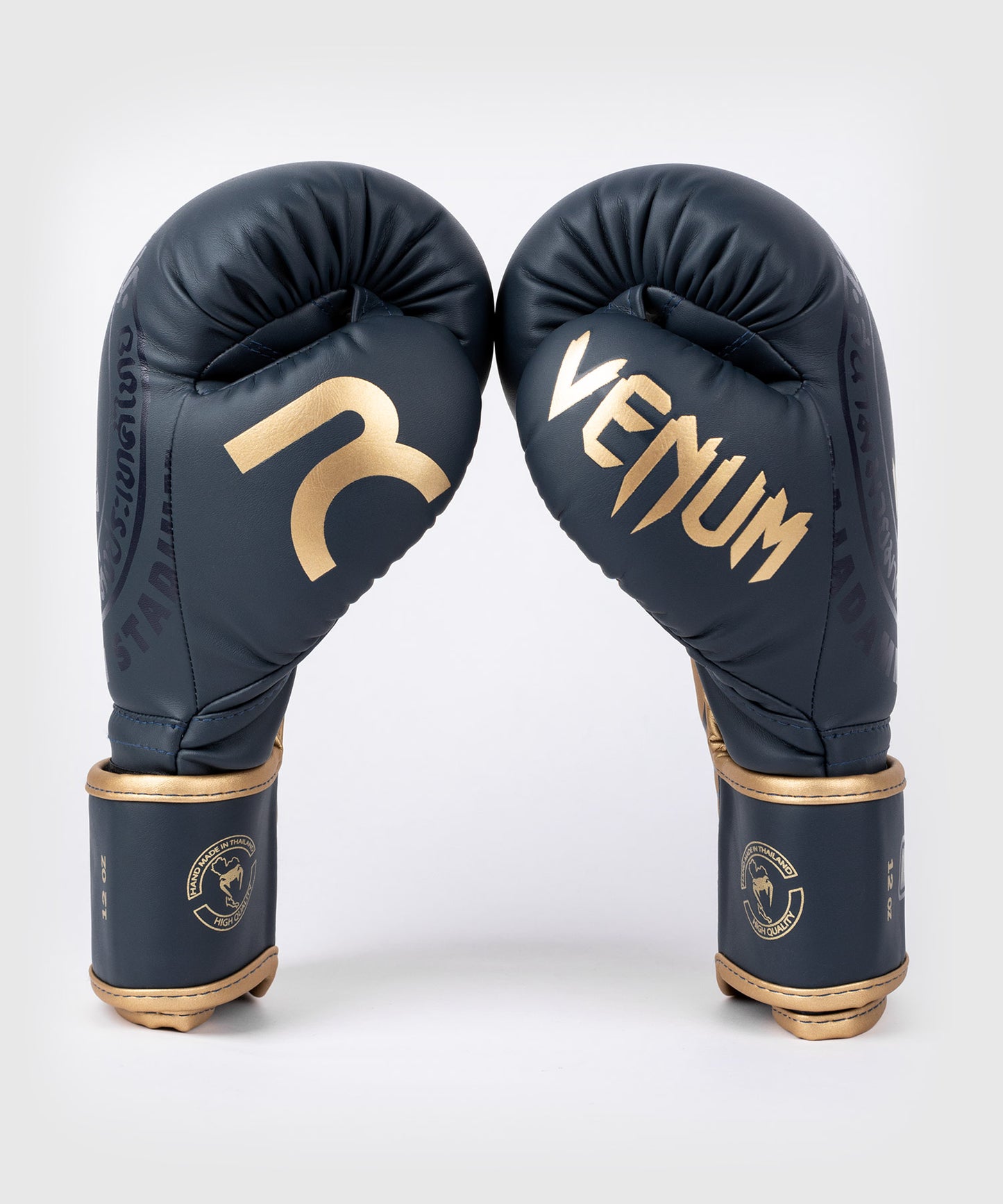 RAJADAMNERN X Venum Boxing Gloves - Navy Blue – Venum Europe