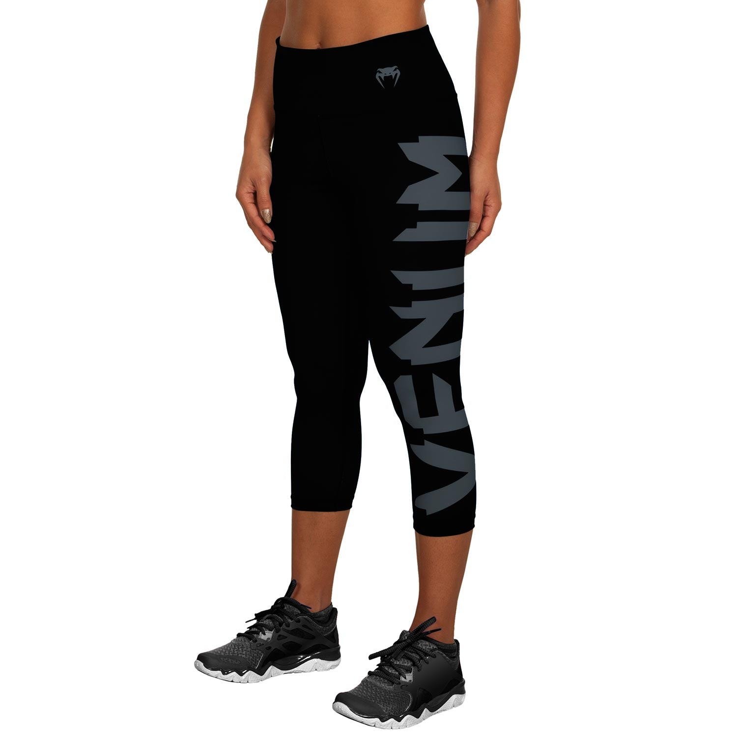 Venum Giant Cropped Leggings - Black/Grey – Venum Europe